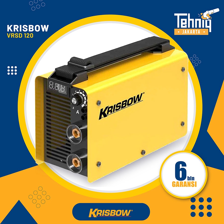 Jual Mesin Las Listrik / Trafo Las 900 Watt KRISBOW VRSD 120 | Shopee Indonesia