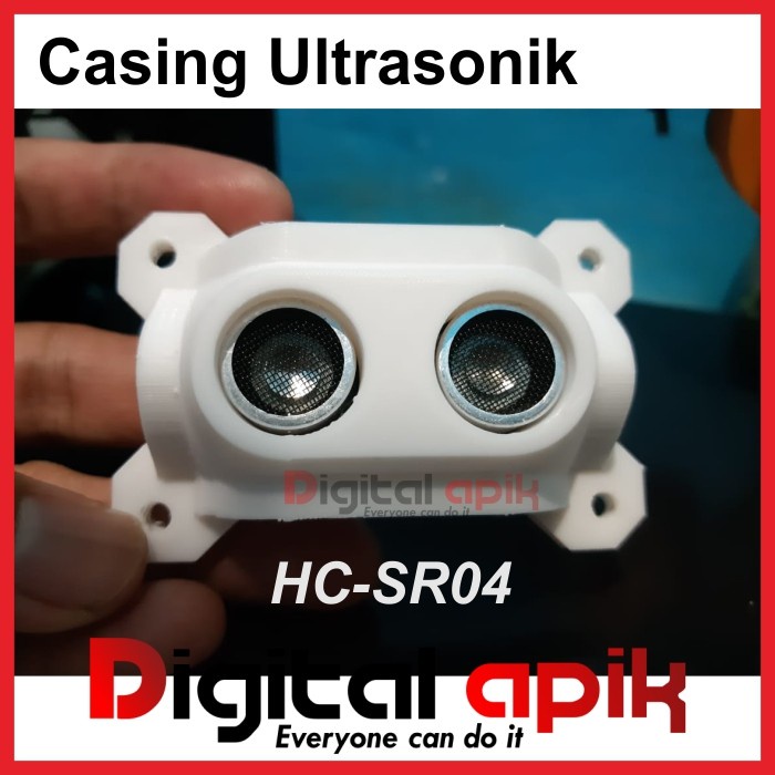 Jual Case Sensor Ultrasonic HC-SR04 Ultrasonik HC SR04 Casing 3D ...