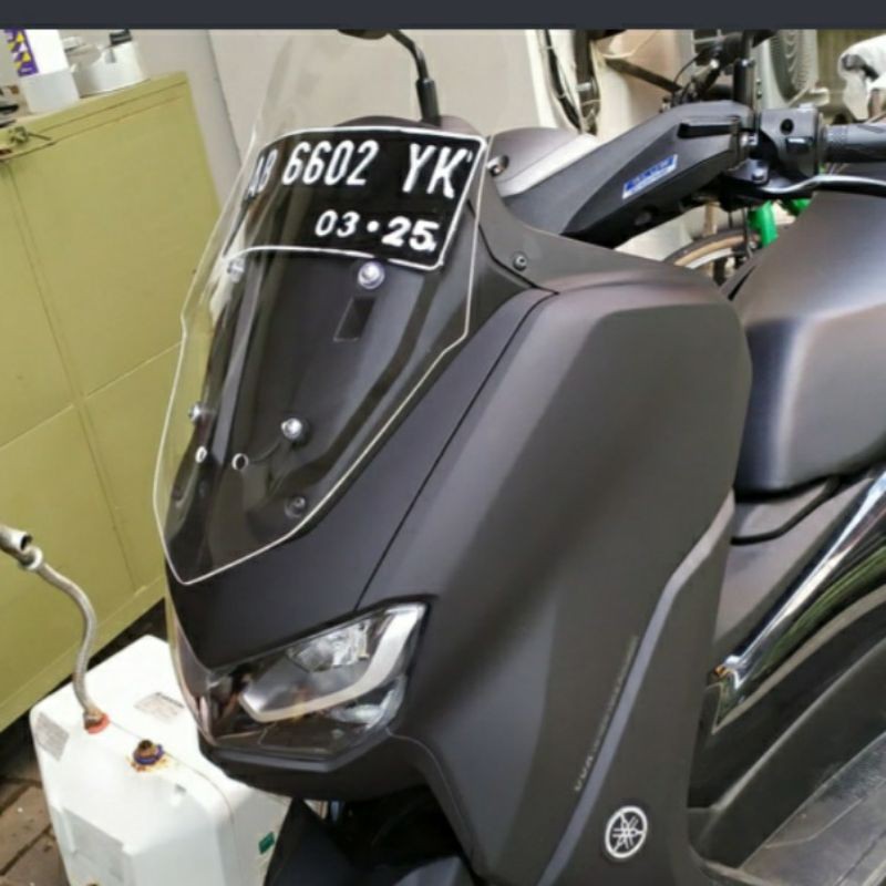 Jual Visor Windshield New Nmax 2020 model Xmax Clear bening Hitam dan ...