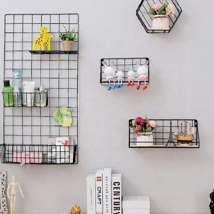 Jual ZSW ()HIJANG grid wire mesh 35x52 cm hiasan dinding ram besi ...