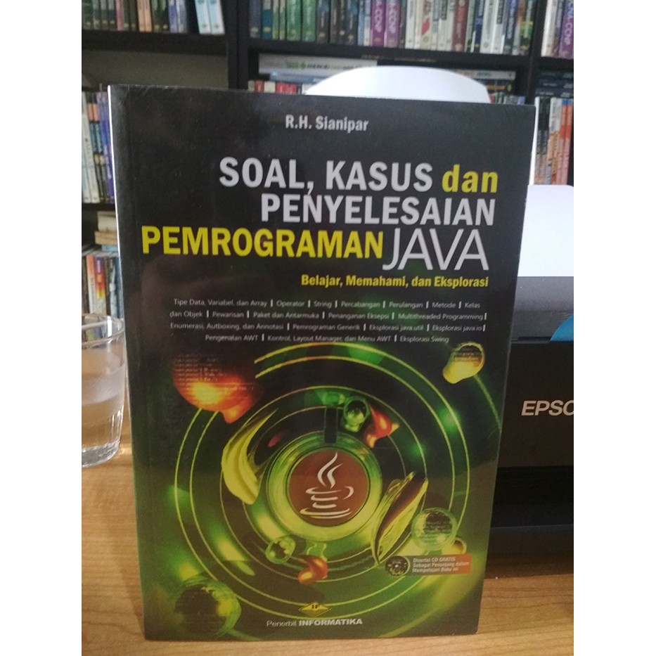 Jual Buku Original SOAL, KASUS DAN PENYELESAIAN PEMROGRAMAN JAVA + CD | Shopee Indonesia