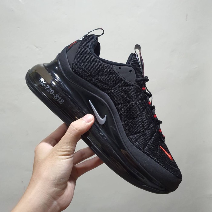 Jual PUSAT SEPATU NIKE AIR MAX 720 818 BLACK RED BRED / AIR MX 720 818 ...