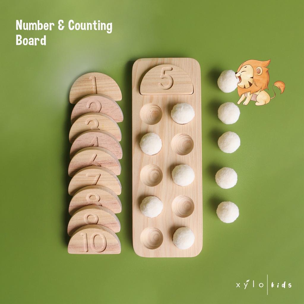 Jual Xylo Kids Number & Counting Board / Mainan Edukasi Anak ...
