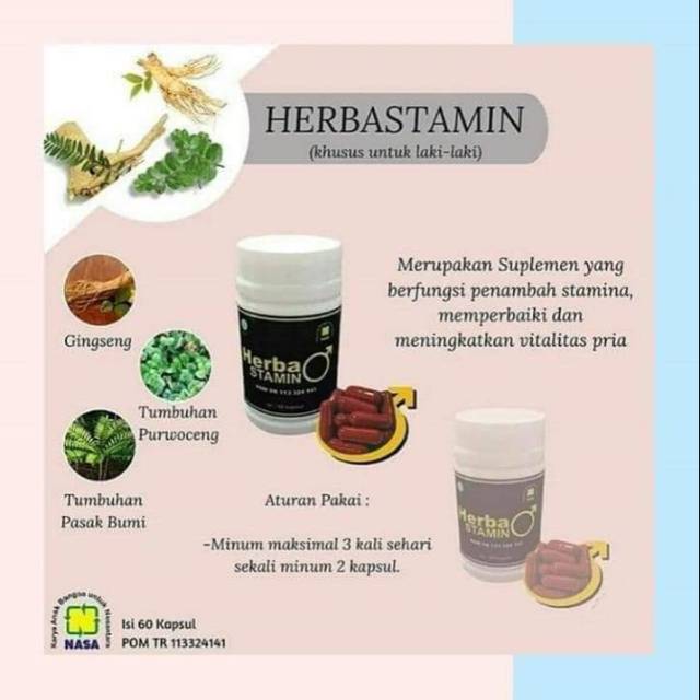 Jual HERBASTAMIN NASA | Shopee Indonesia