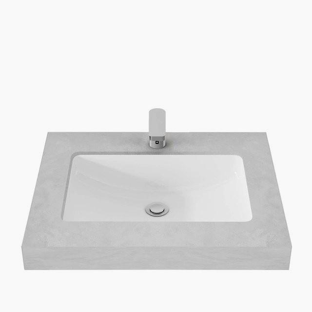 Jual Washtafel Wastafel Toto Lw 540 J White (Body Only) Model Tanam ...