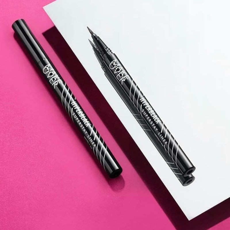 Jual MAKE OVER HYPER BLACK SUPER STAY LINER | MAKE OVER EYELINER ...