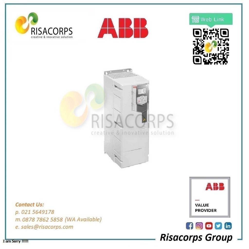 Jual ABB INVERTER ACS580-01-073A-4 3Ph 380V, 30kW, 40HP VECTOR (HD ...