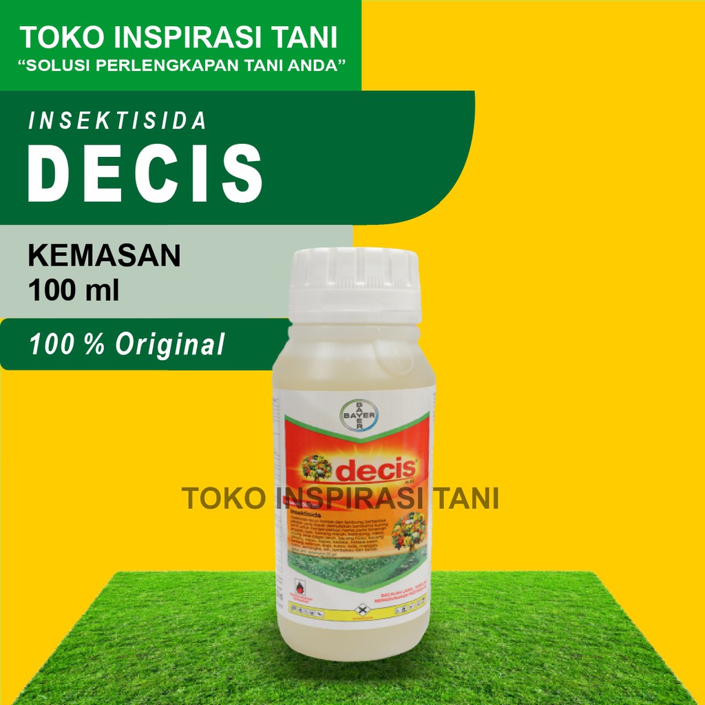Jual Insektisida Decis Racun Kontak Kemasan 100ml/Obat Pertanian ...