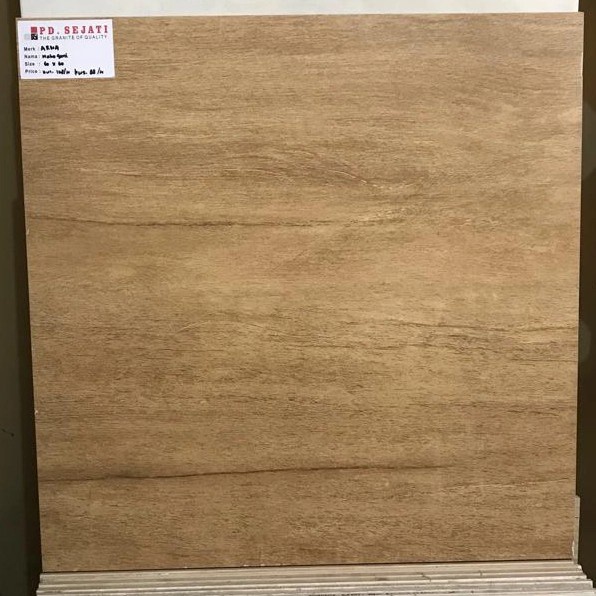 Jual Granit 60x60 - motif kayu - Arna Mahogany | Shopee Indonesia