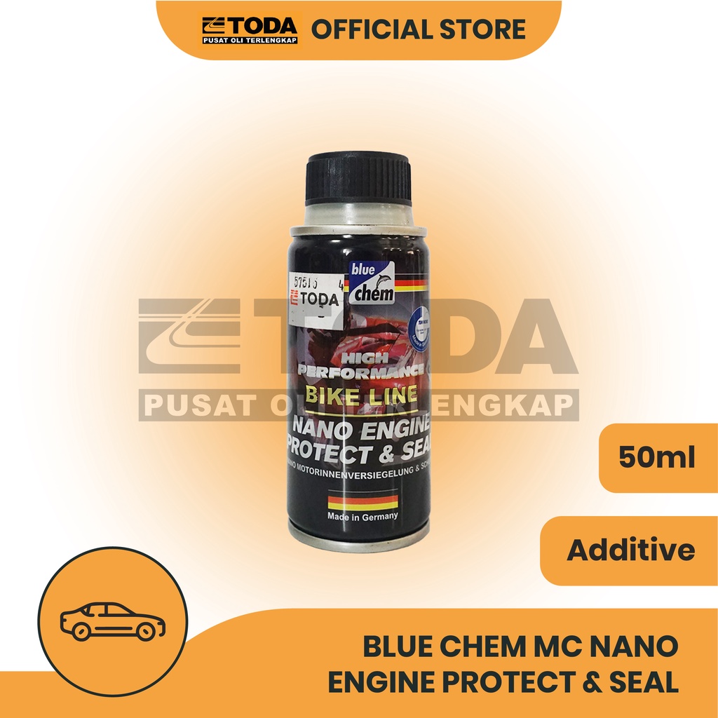 Jual BLUE CHEM MC NANO ENGINE PROTECT & SEAL 50ml | Shopee Indonesia