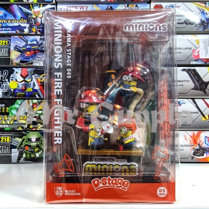 Jual [MR GUNPLA] FIGURE D-Stage 049 Minions Fire Fighter | Shopee Indonesia