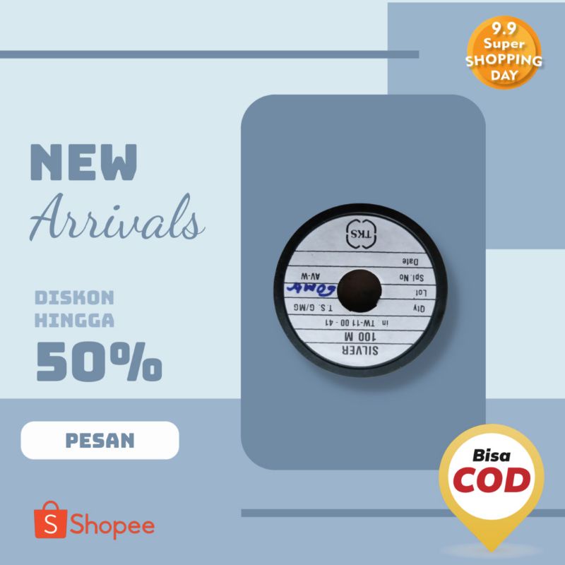 Jual CORONA WIRE 0,1 SILVER ( CORONA GRID) | Shopee Indonesia
