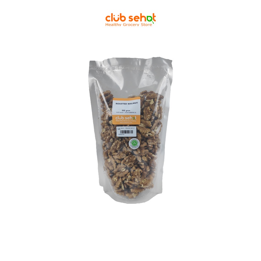 Jual Club Sehat - Roasted Walnut (kacang walnut panggang) 500gr ...