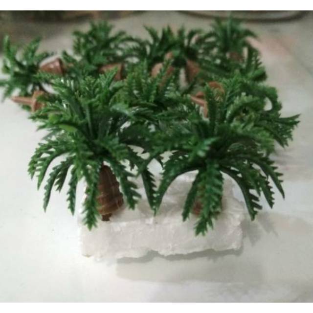 Jual Miniatur pohon palem botol/ pohon sawit 2,5-3,5 cm | Shopee Indonesia