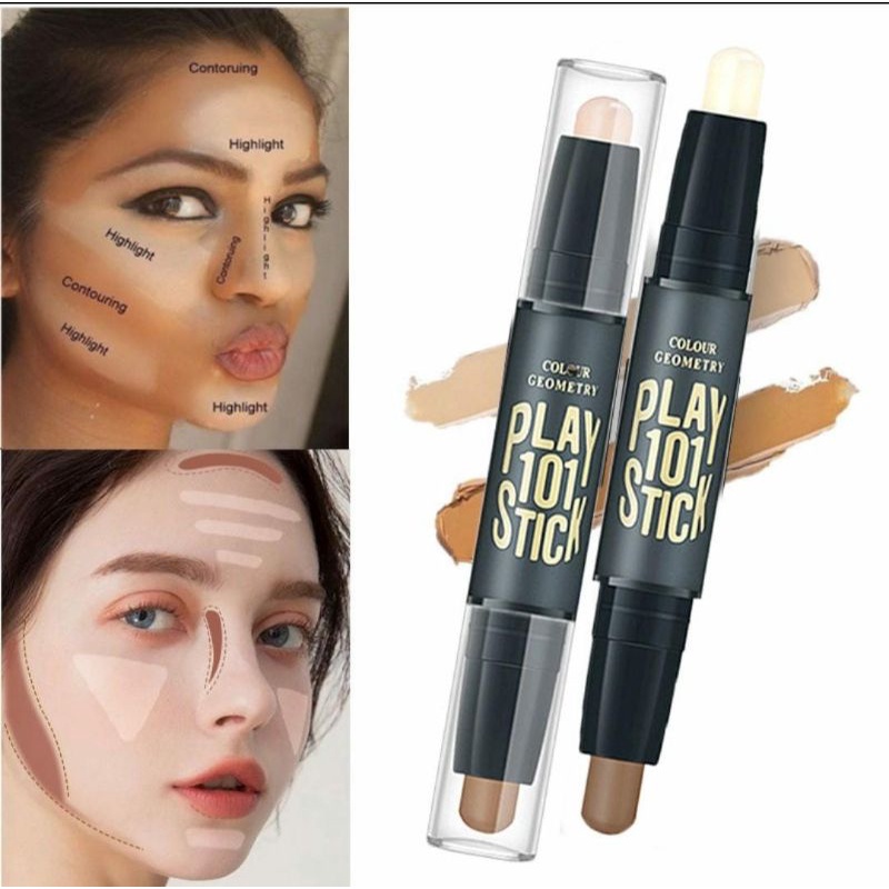 Jual KOSMETIK Concealer and Contour Stik Corrector Makeup Make Up Wajah ...