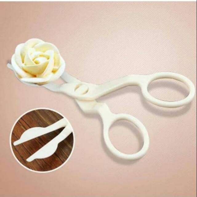 Jual Gunting Mawar Flower Lifter For Decoration Gunting Hias Kue ...