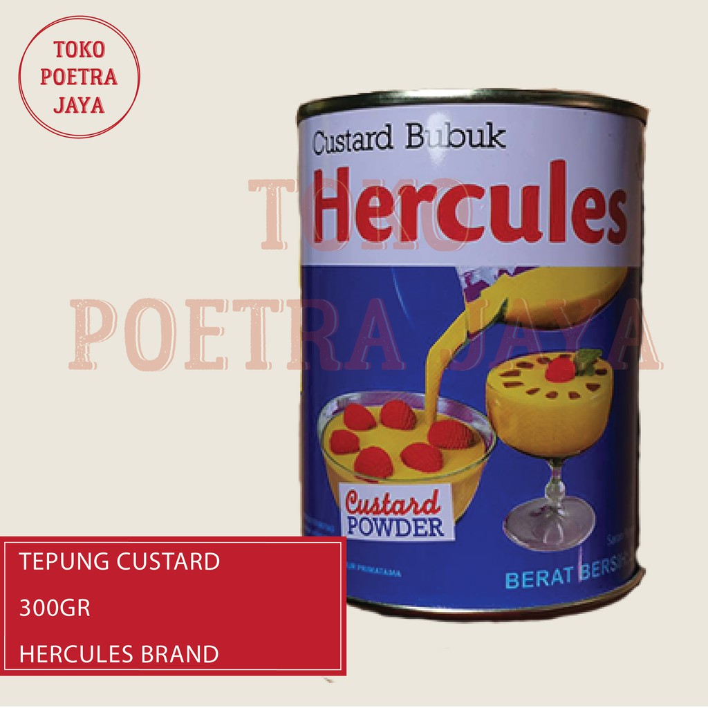 Jual CUSTARD POWDER HERCULES BRAND 300GR (TEPUNG CUSTARD HERCULES ...