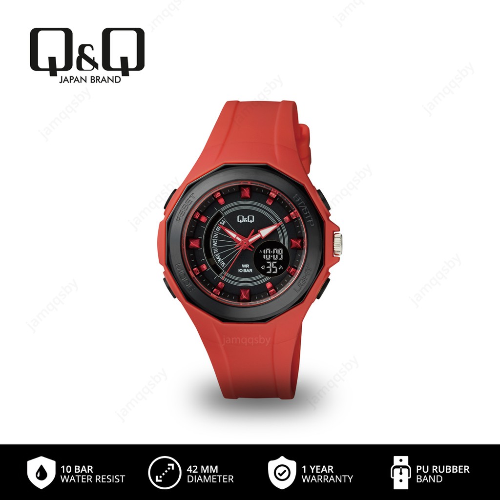 Jual Q&Q QnQ QQ Original Jam Tangan Analog & Digital Casual - GW91 ...