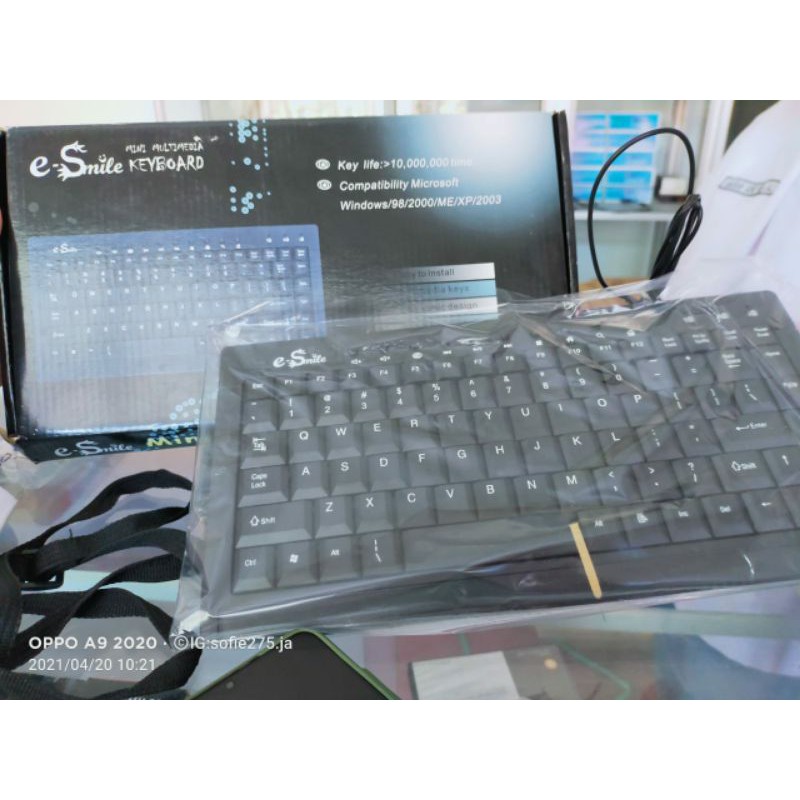 Jual Mini Keyboard-eSmile | Shopee Indonesia