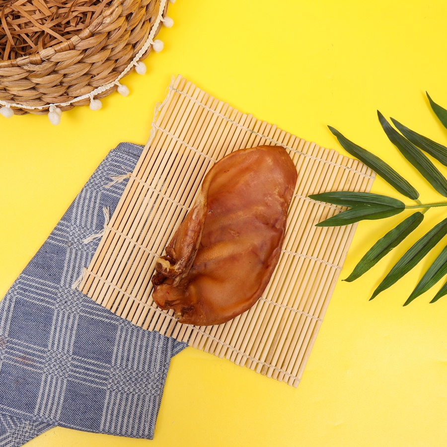 Jual Poochlicious Whole Pig Ear / Kuping Babi Utuh / Cemilan Anjing ...