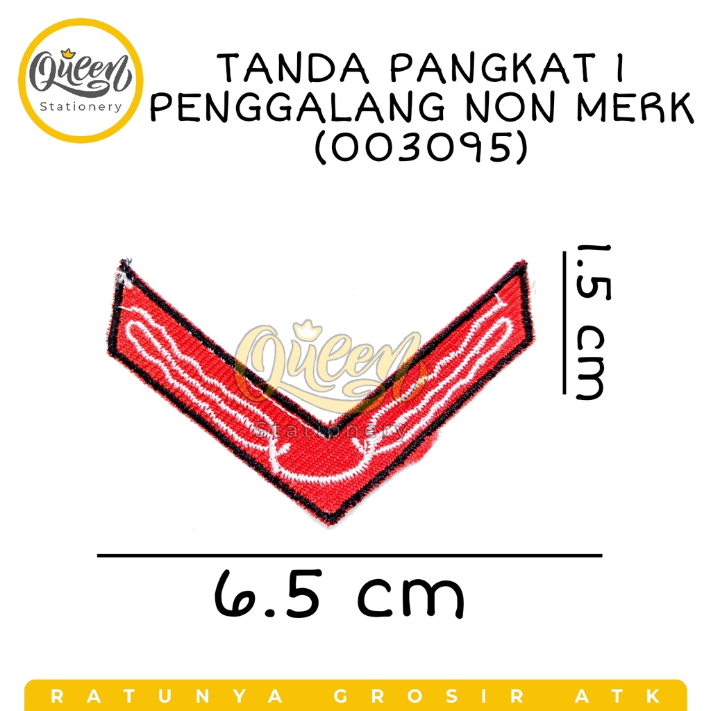 Jual TANDA PANGKAT 1 PENGGALANG NON MERK / BET TANDA PANGKAT PRAMUKA ...