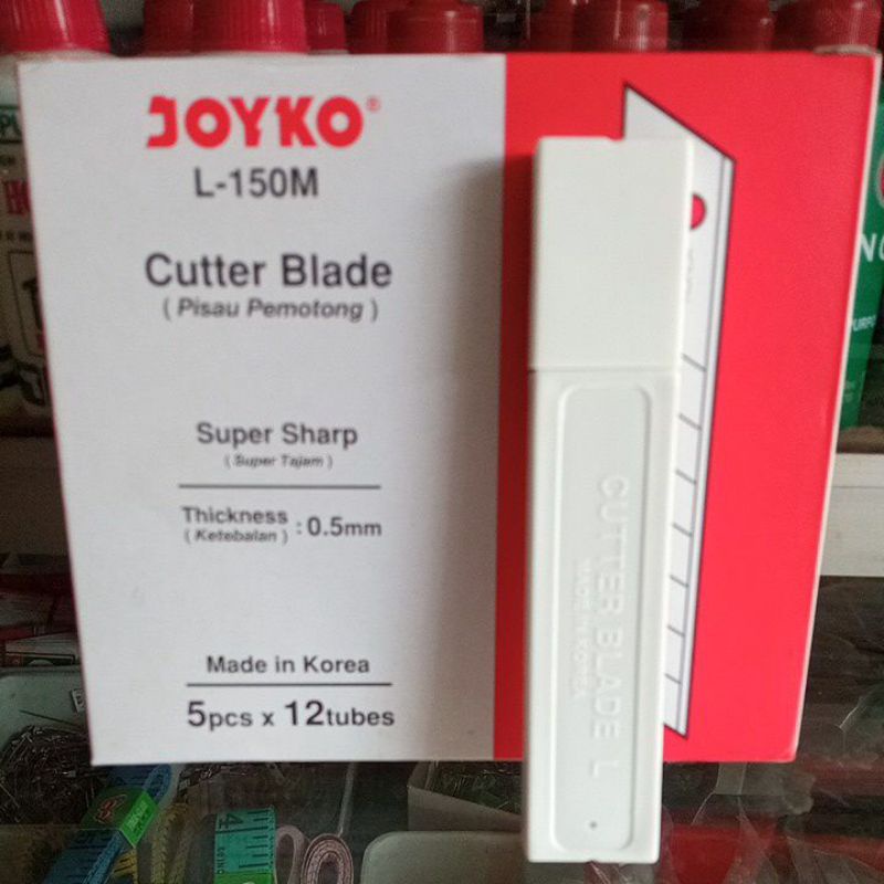 Jual Isi ulang pisau cutter Joyko L-150 (per tube) | Shopee Indonesia