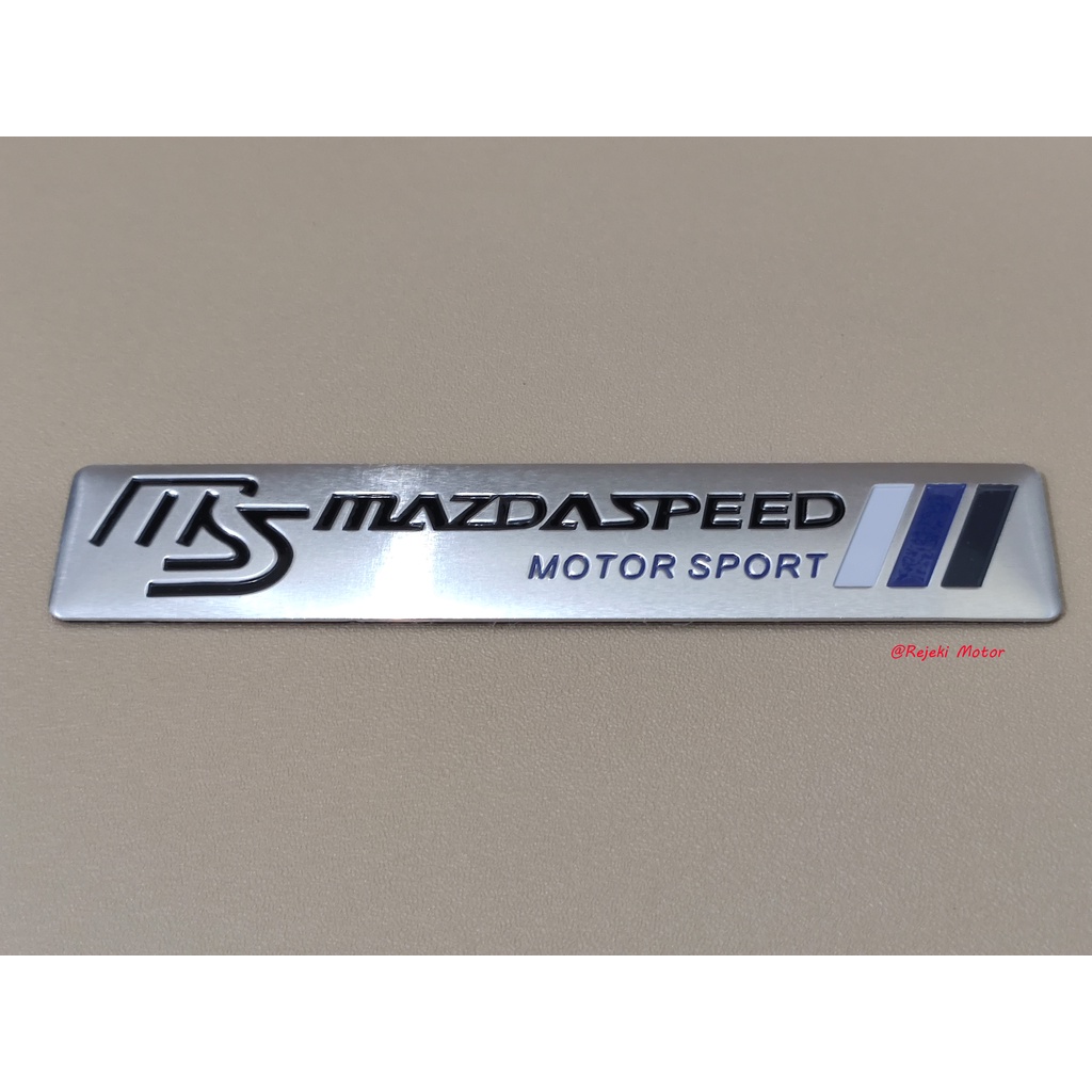Jual EMBLEM MAZDA SPEED MAZDASPEED 3D METAL | Shopee Indonesia