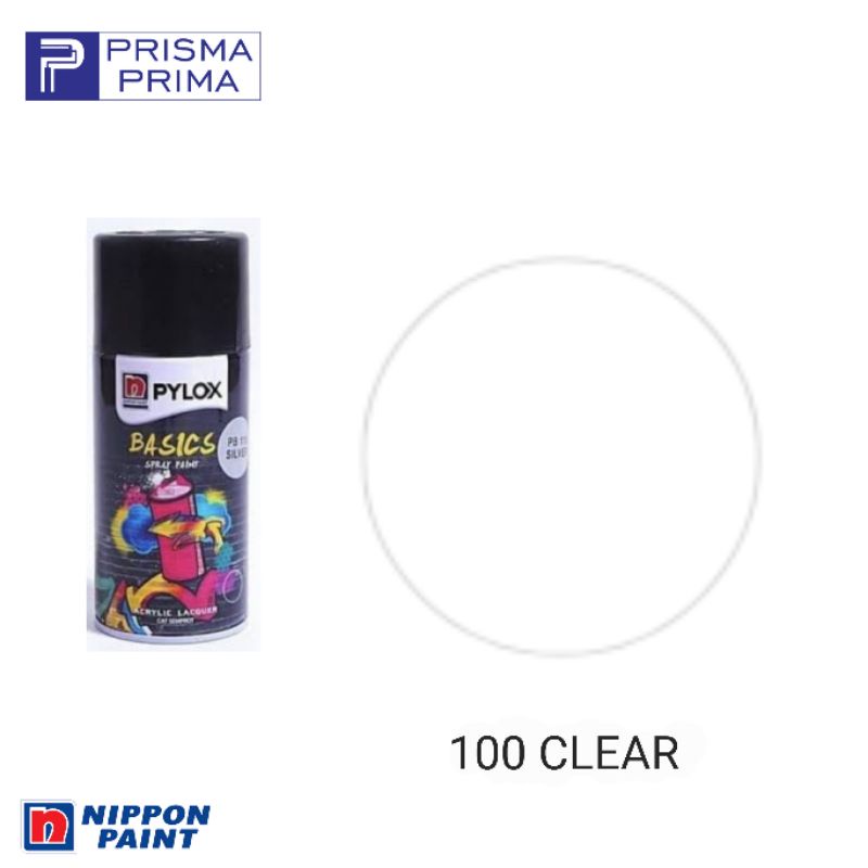 Jual Cat Spray Semprot PYLOX BASIC Nippon Paint Ekonomis 300 cc | Shopee Indonesia