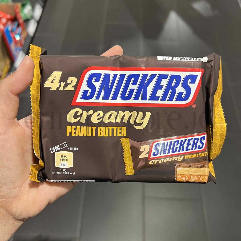 Jual Snickers Multipack (Original, Creamy Peanut, Crispy, Minis ...