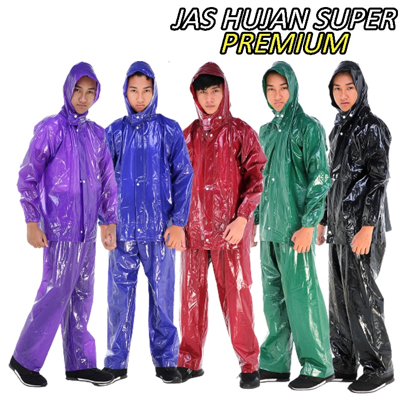 Jual JAS HUJAN SETELAN JAKET DAN CELANA Pria Wanita Raincoat Original Anti Rembes BEST QUALITY ...