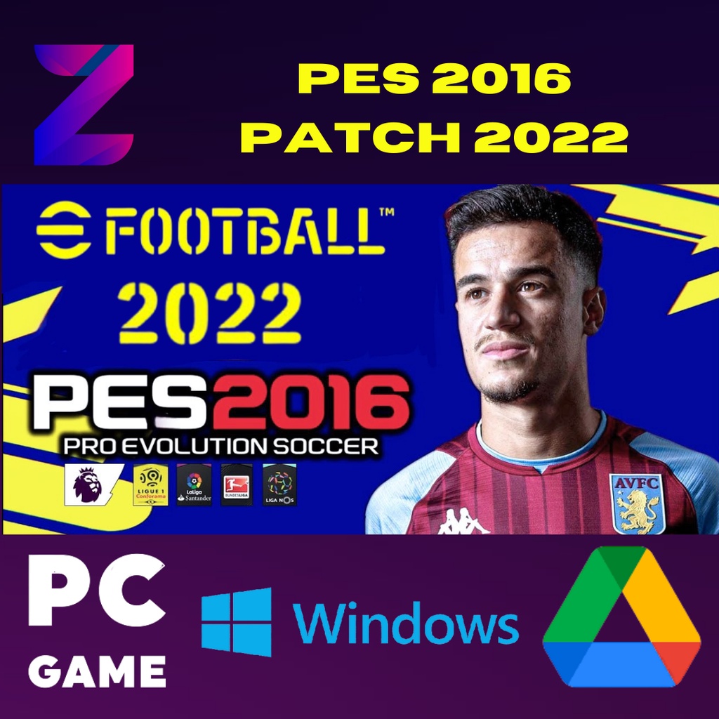 Jual PES 2016 Pro Evolution Soccer 2016 Update Patch 2022/2023 + Liga Indonesia - PC/Laptop ...