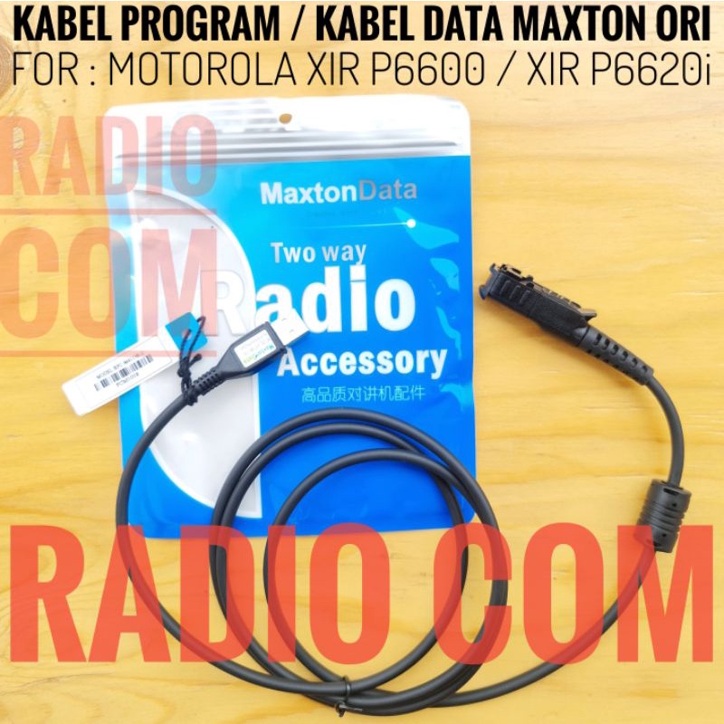 Jual KABEL PROGRAM HT MOTOROLA XIR P6620i XIR P6600 KABEL DATA HT XIR ...