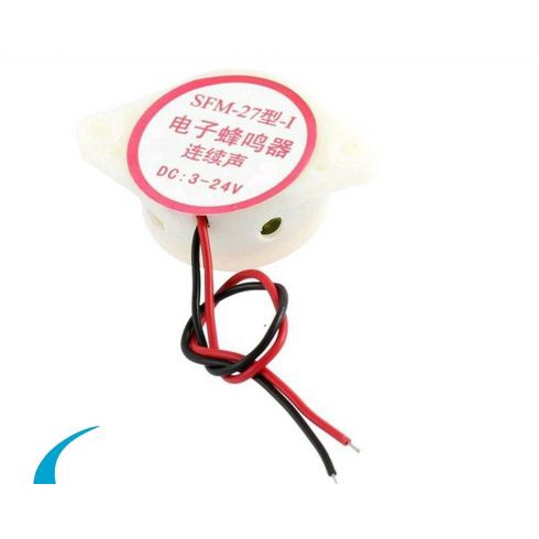 Jual Piezo Active Buzzer 3-24V DC SFM-27 Continous Sound Alarm Bell Buzer | Shopee Indonesia