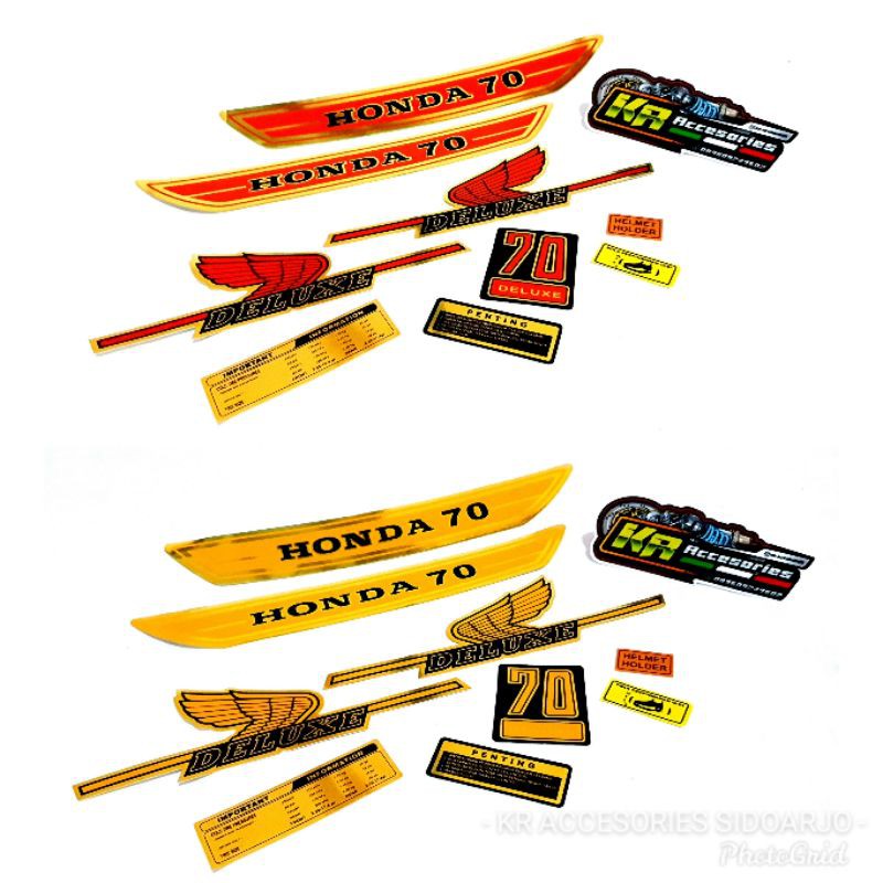 Jual Stiker/Striping C70 Body Set C | Shopee Indonesia