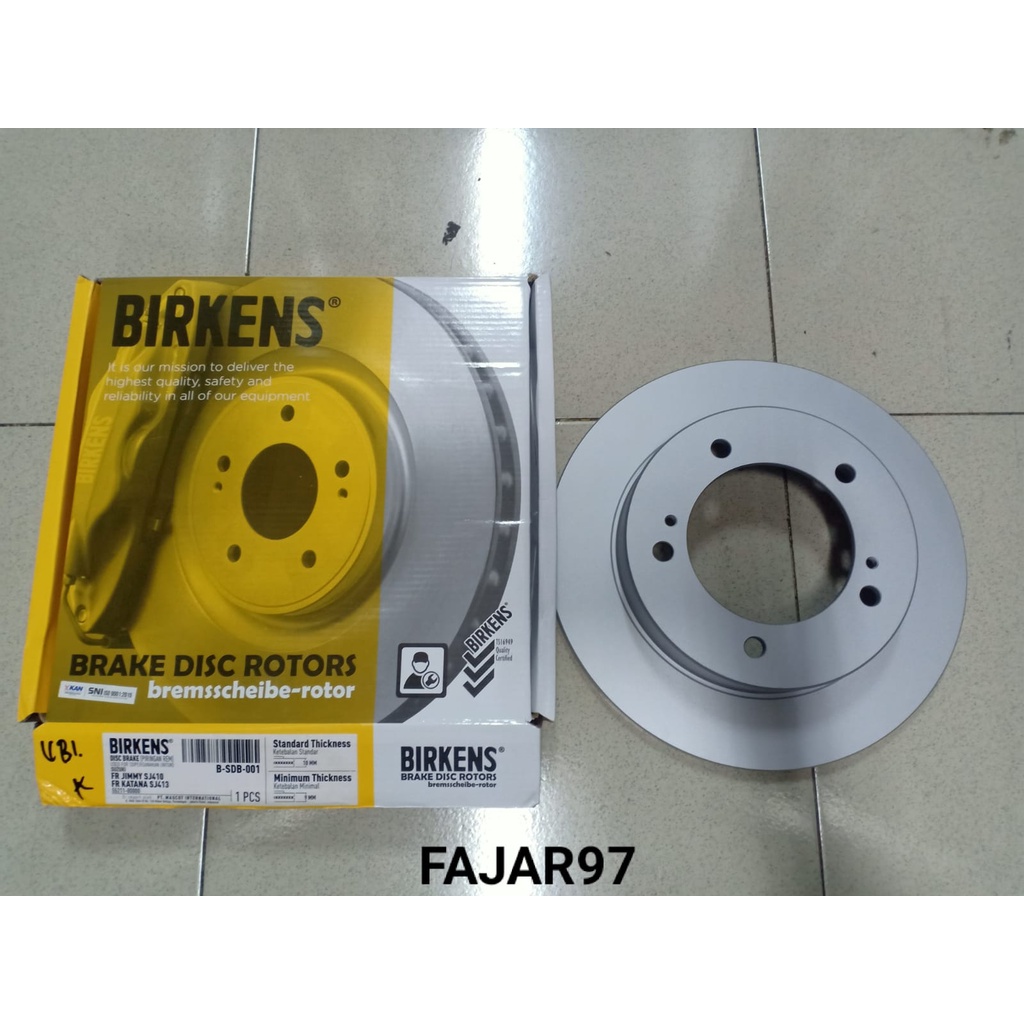 Jual Piringan rem cakram/disc brake Suzuki Katana BIRKENS | Shopee ...