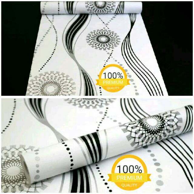 Jual Grosir Murah _Wallpaper Sticker Dinding Putih Ruang tamu, Kamar ...