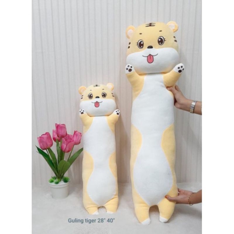 Jual Boneka Guling Stending Tiger Size 75cm/Guling Karakter/Guling Lucu ...