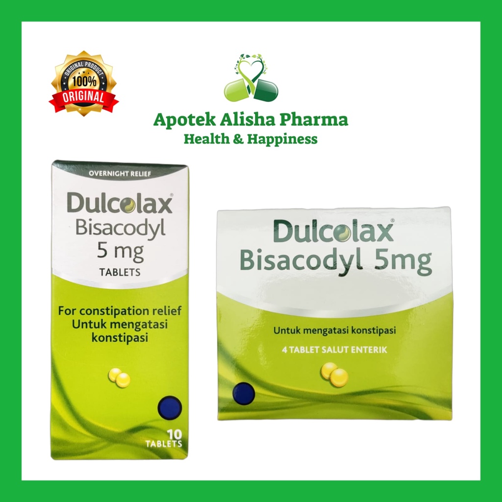 Jual Dulcolax Tablet (Strip 4/10 Tablet) - Dulcolak Tablet Obat ...