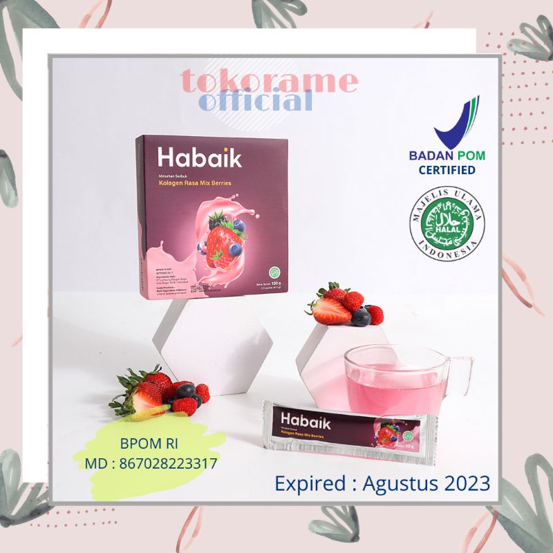 Jual Minuman Collagen Habaik Beauty Drink Kolagen Rasa Mix Berries 1 ... Jual Minuman Collagen Habaik Beauty Drink Kolagen Rasa Mix Berries 1 ...