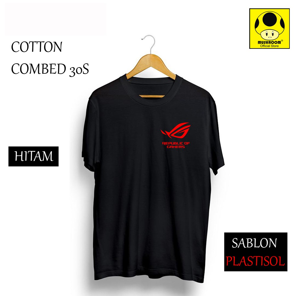 Jual KAOS DISTO ROG MERAH COTTON PREMIUM 100% SABLON PLASTISOL | Shopee ...