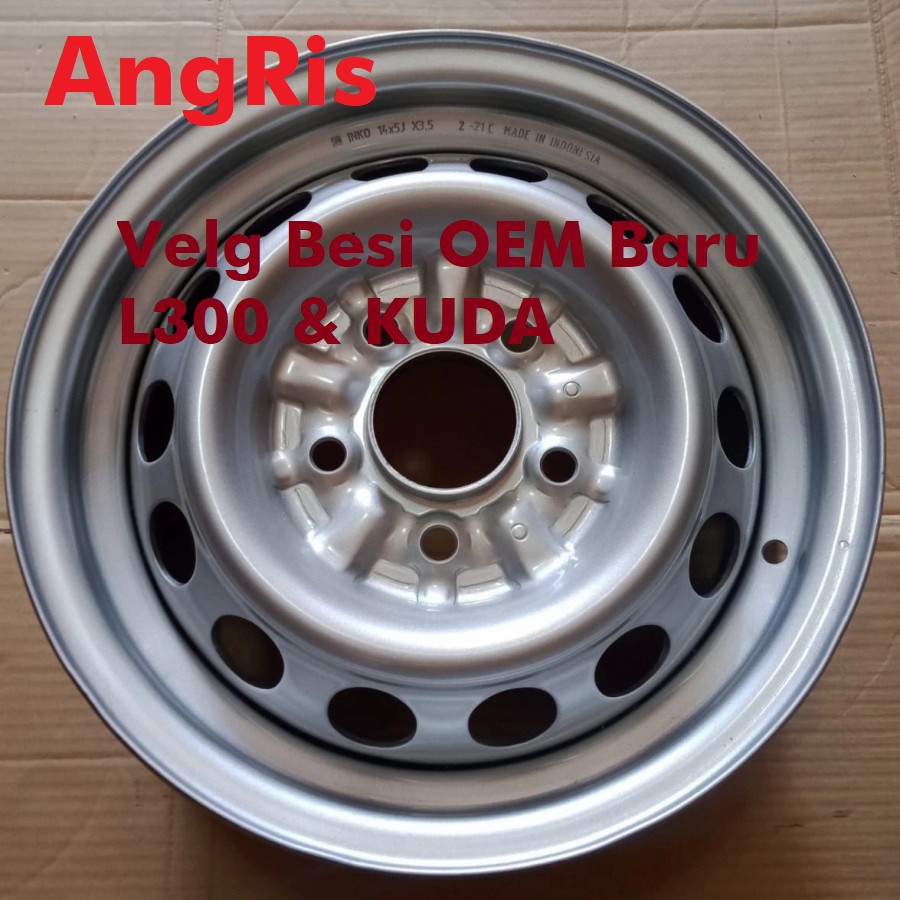 Jual Velg Pelak mobil Mitsubishi L300 Diesel KUDA INKO new ori OEM R14 ...