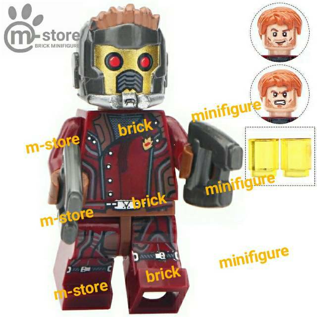Jual brick guardians of the galaxy star lord starlord brick mini toy ...