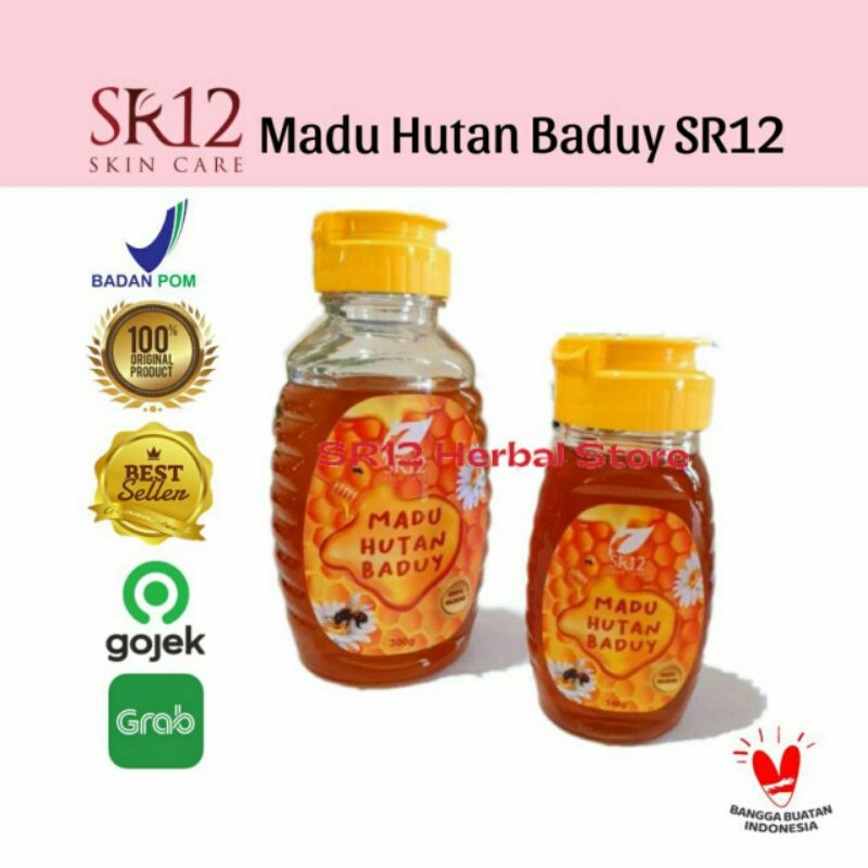 Jual SR12 MADU HUTAN BADUY 300gr / MADU 100% MURNI / MADU MURNI / MADU ...