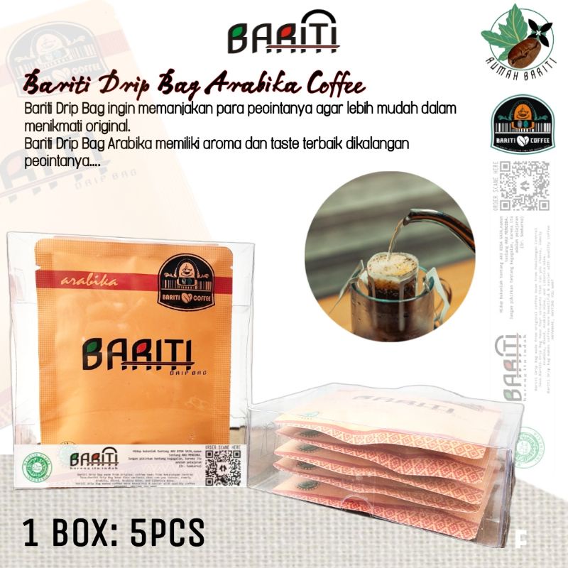 Jual Kopi Drip Bag Arabika (Isi @pack: 5pcs) | Shopee Indonesia