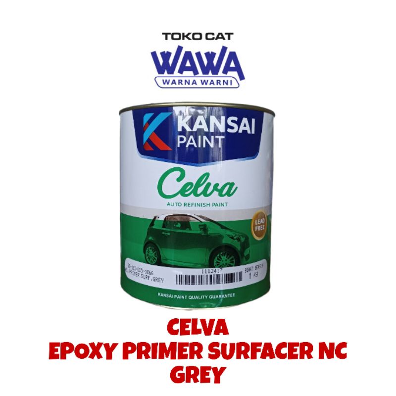 Jual Celva NC primer surfacer epoxy cat dasar anti karat 1 komponen ...