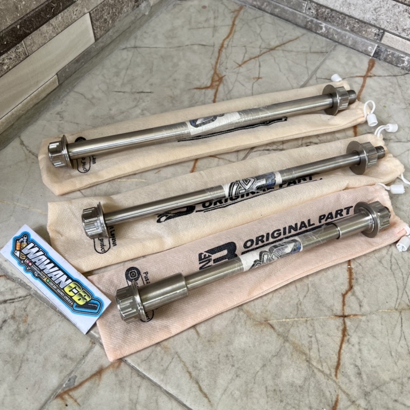 Jual as depan ninja as tengah as roda belakang arm kaze stainles ...