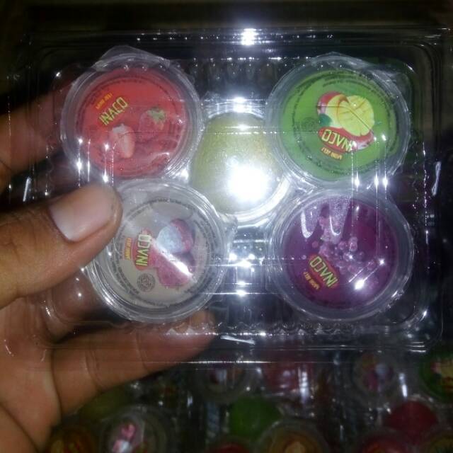 Jual Mini jelly inaco mix ( nanas, strawberry,anggur,leci,melon ...