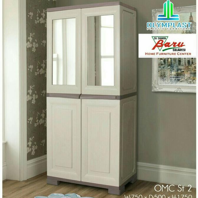 Jual Best Produk] Lemari Plastik Olymplast Omc St2 (Makassar Only ...