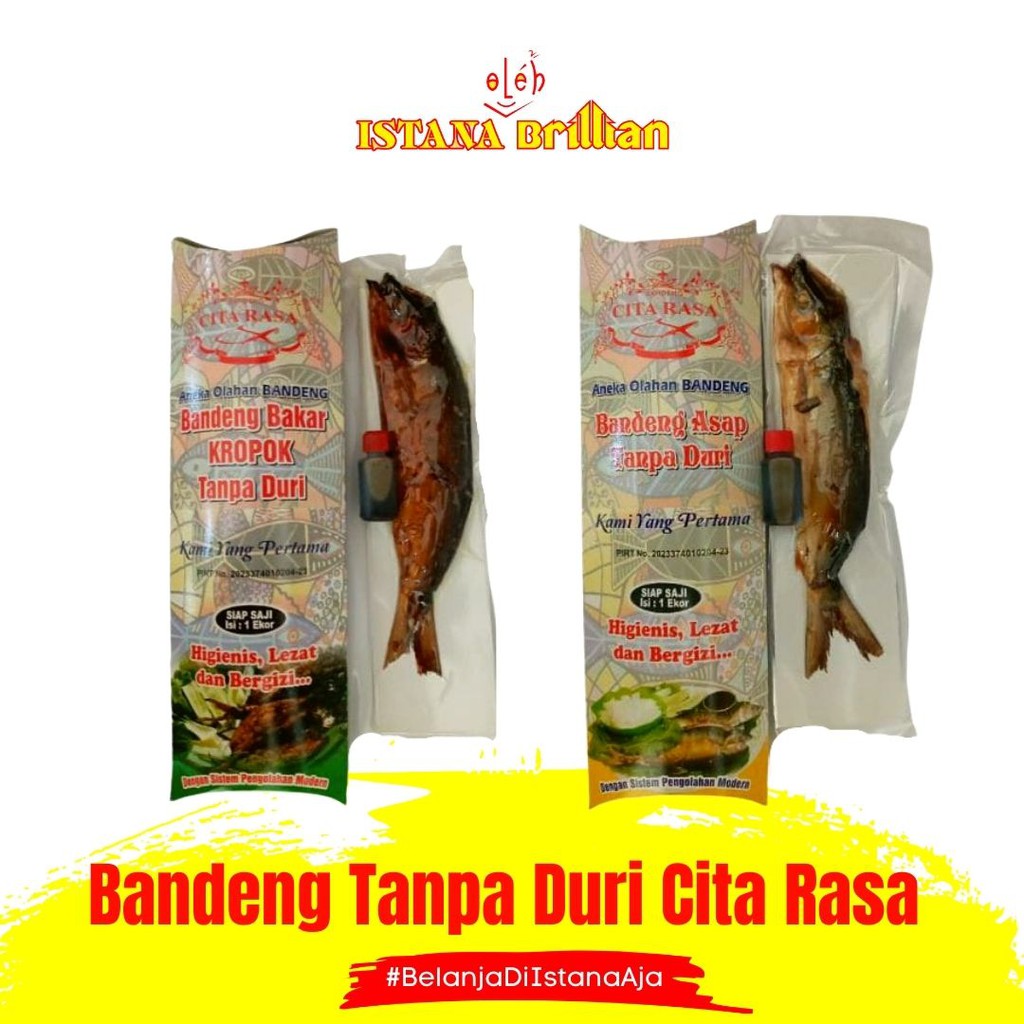 Jual Bandeng Asap dan Bandeng Bakar Tanpa Duri Khas Semarang | Shopee ...