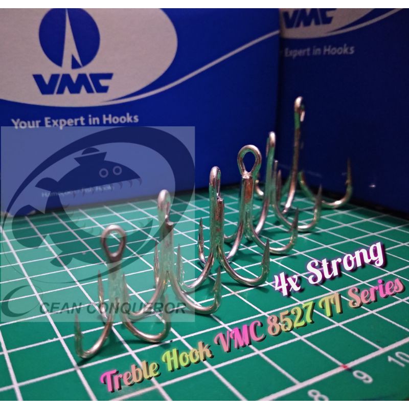 Jual Treblehook / Treble Hook 4X Strong ECER VMC 8527 Ti | Shopee Indonesia